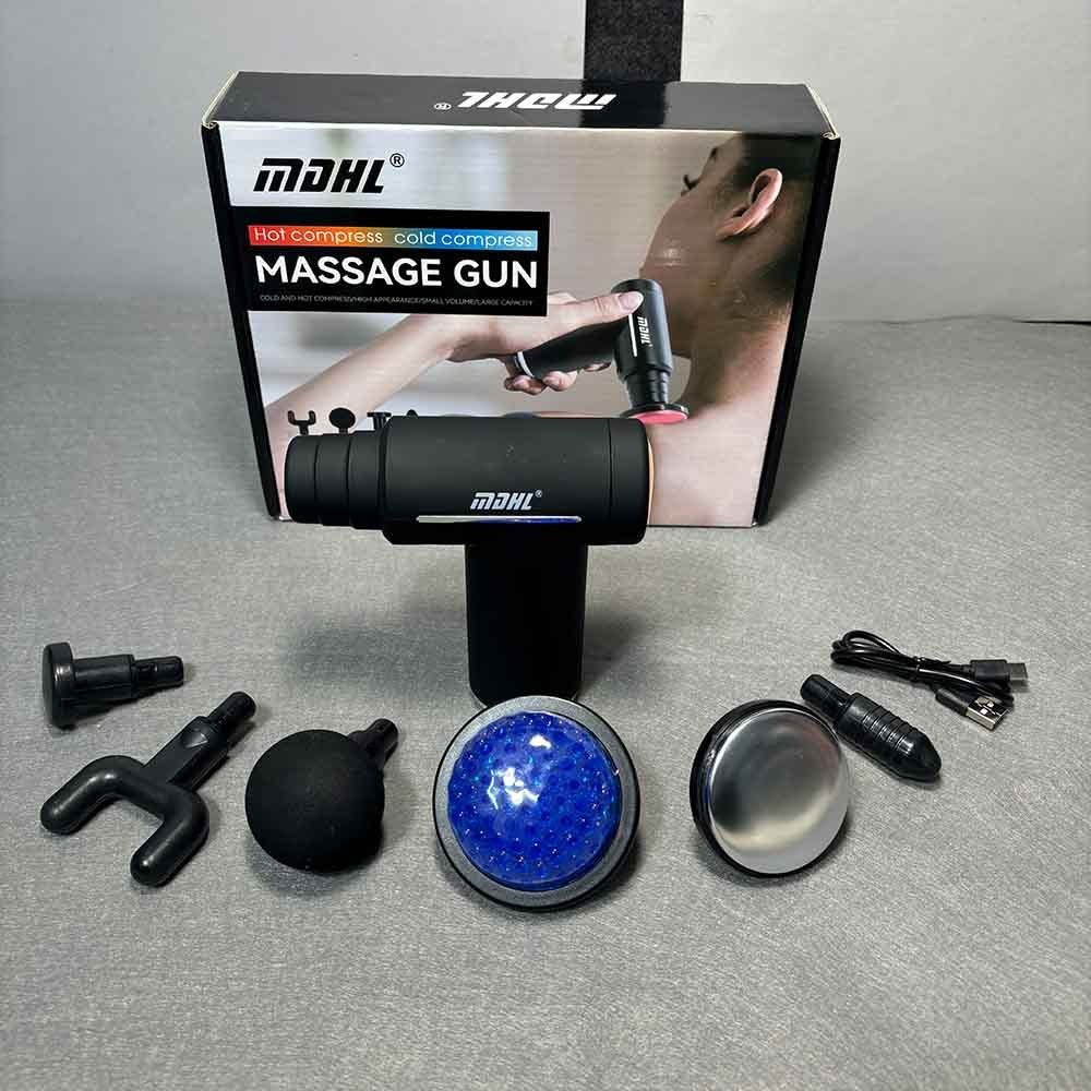 MDHL Massage Gun For Deep Tissue Percussion Muscle Pain Relief Hot and ...