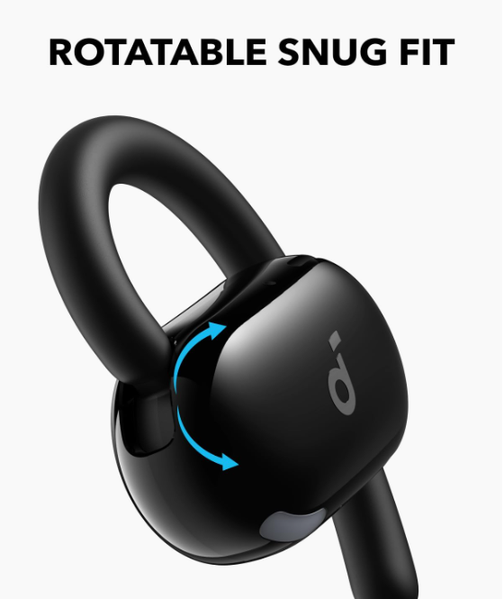 Soundcore V20i by Anker Open-Ear Headphones, Adjustable Ear Hooks, Ult ...